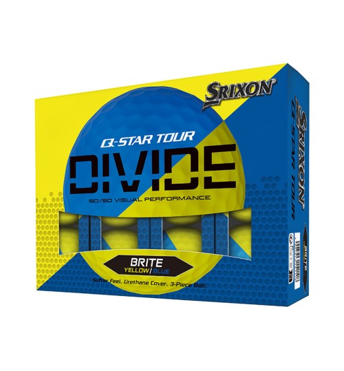 Q-STAR TOUR DIVIDE Golf Balls, Q-STAR TOUR DIVIDE, Z-STAR XV GOLF BALLS ...